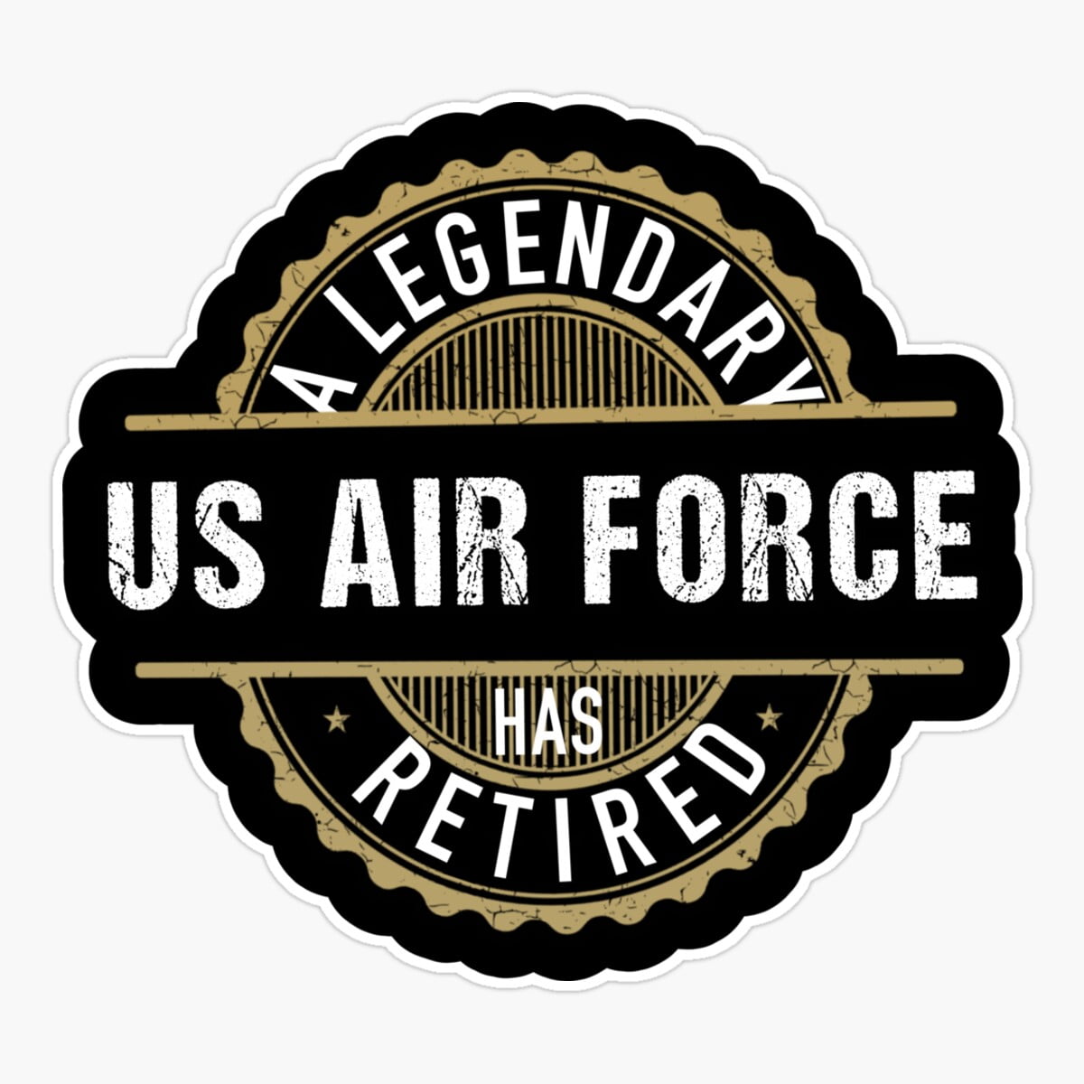 Maneki A Legendary Us Air Force Has Retired 2023 Gift Er, Phone Decal ...
