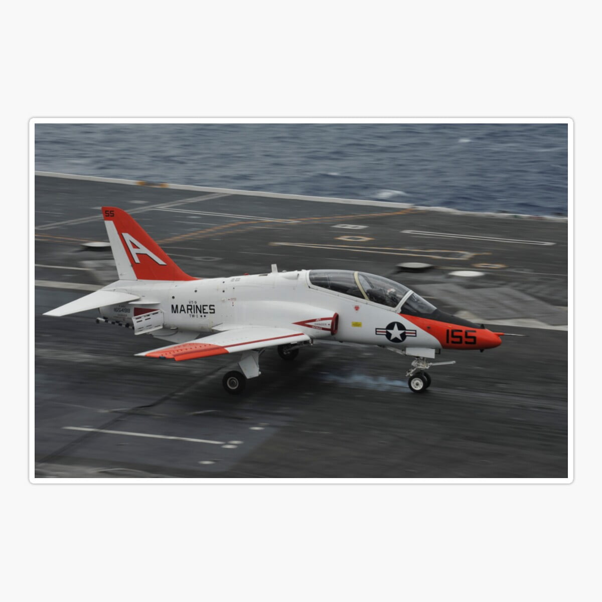 Maneki A T-45C Goshawk Lands Aboard Uss George H.W. Bush. Er, Phone ...