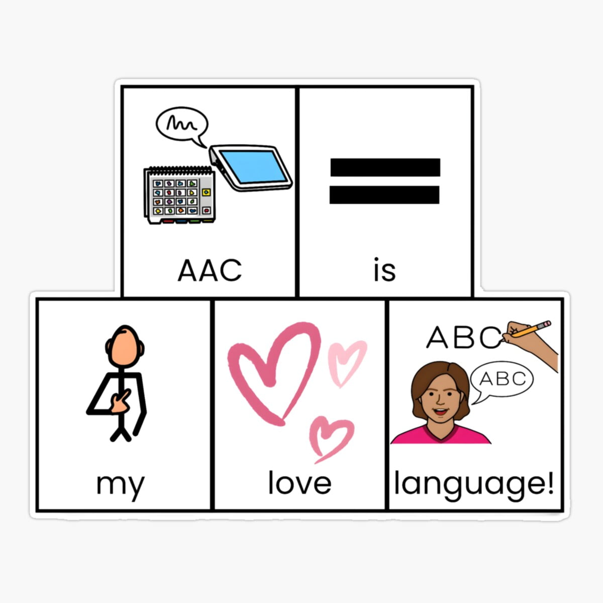 Maneki Aac Is My Love Language For Teachers, Slps, Istive Technology ...