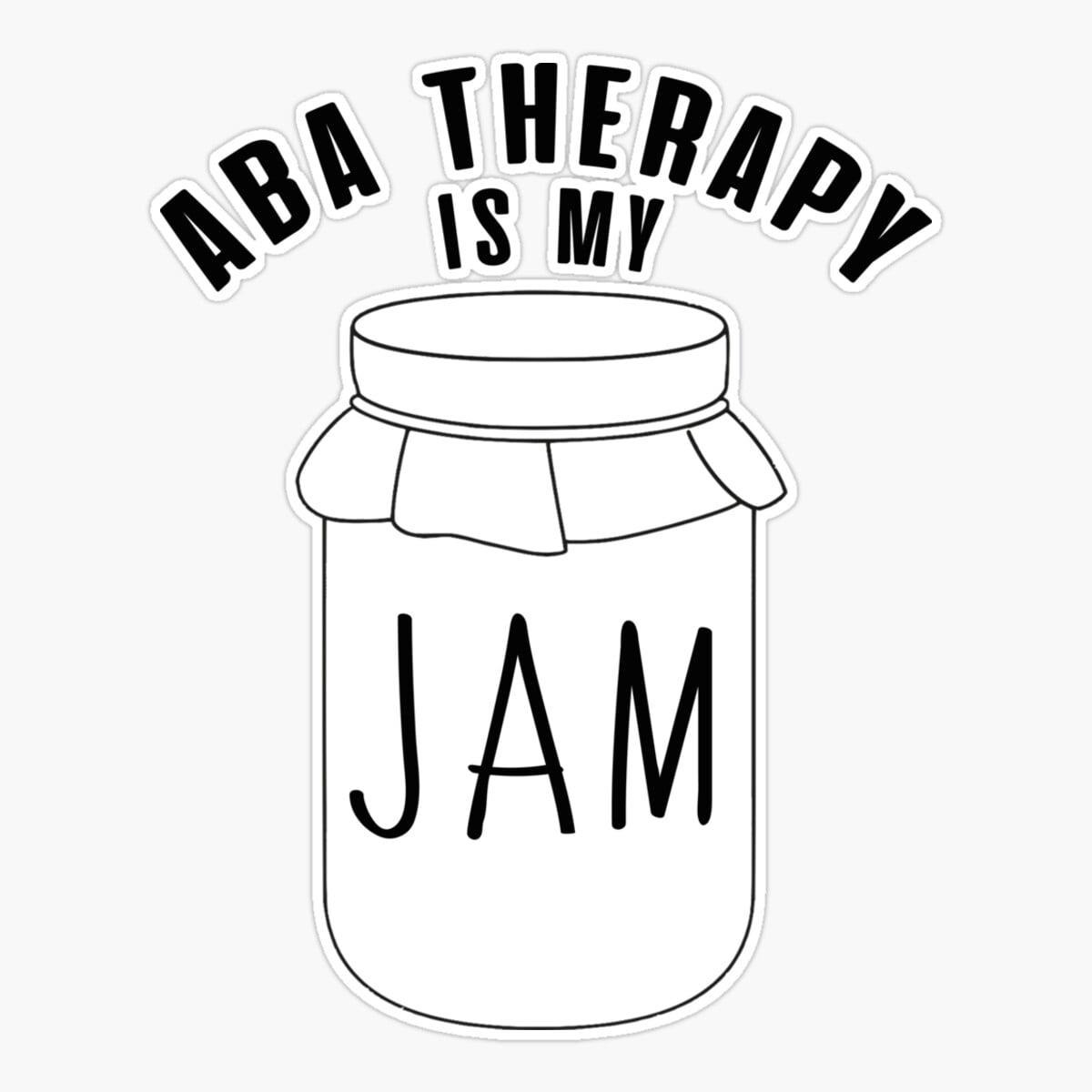 Maneki Aba Therapy Behavior Analysts Er, Phone Decal Water Bottle ...