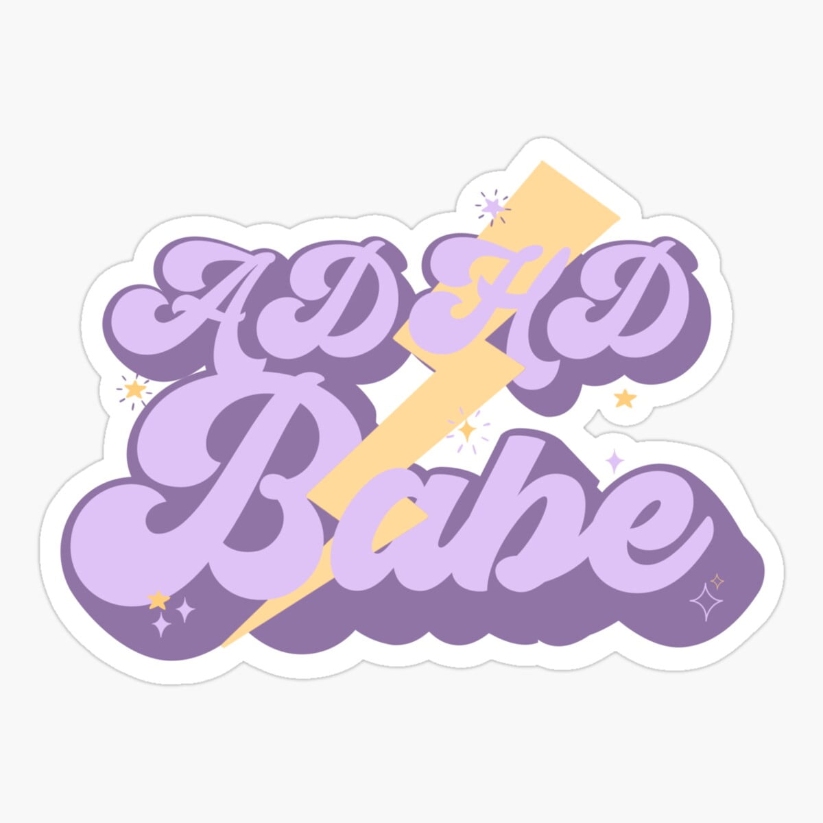 Maneki Adhd Babe Er Er, Phone Decal Water Bottle Stickers Car Decals ...