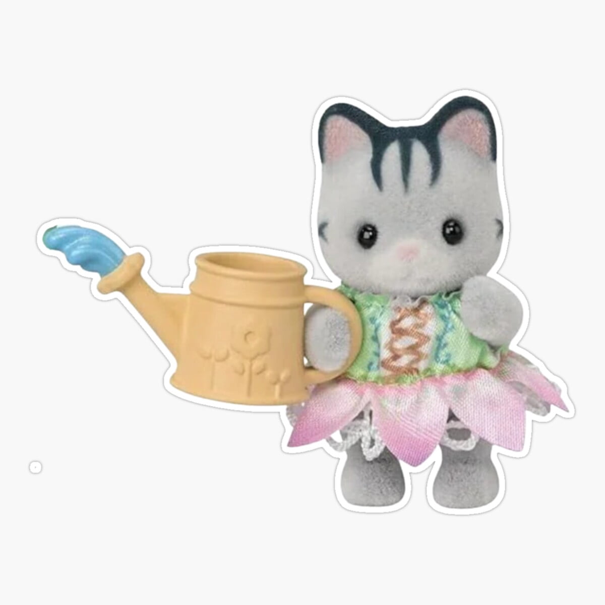 Maneki Airy Calico Critter Cat Er, Phone Decal Water Bottle Stickers ...