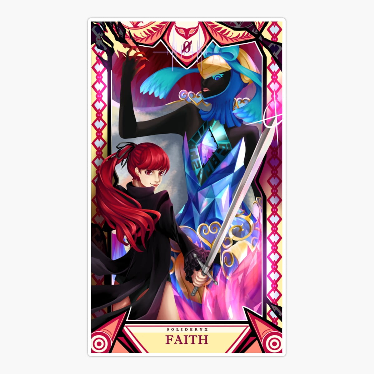 Maneki Aith - Persona 5 Er, Phone Decal Water Bottle Stickers Car ...