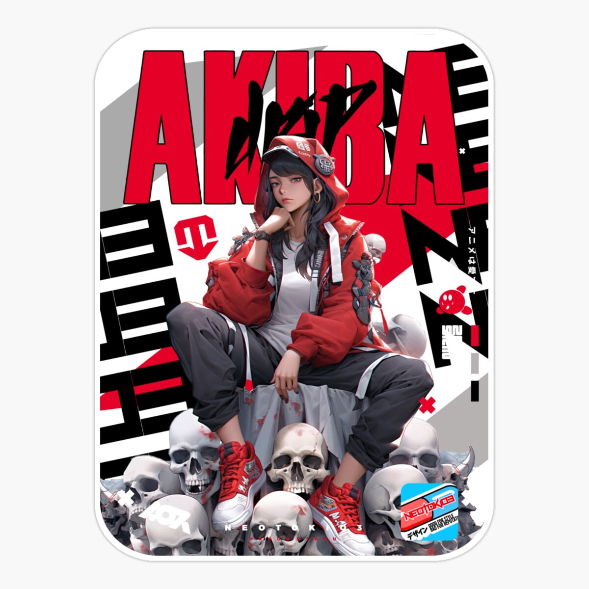 Maneki Akiba Drip | Emale Kaneda | Akira - Throne O Skulls 05 - Anime ...