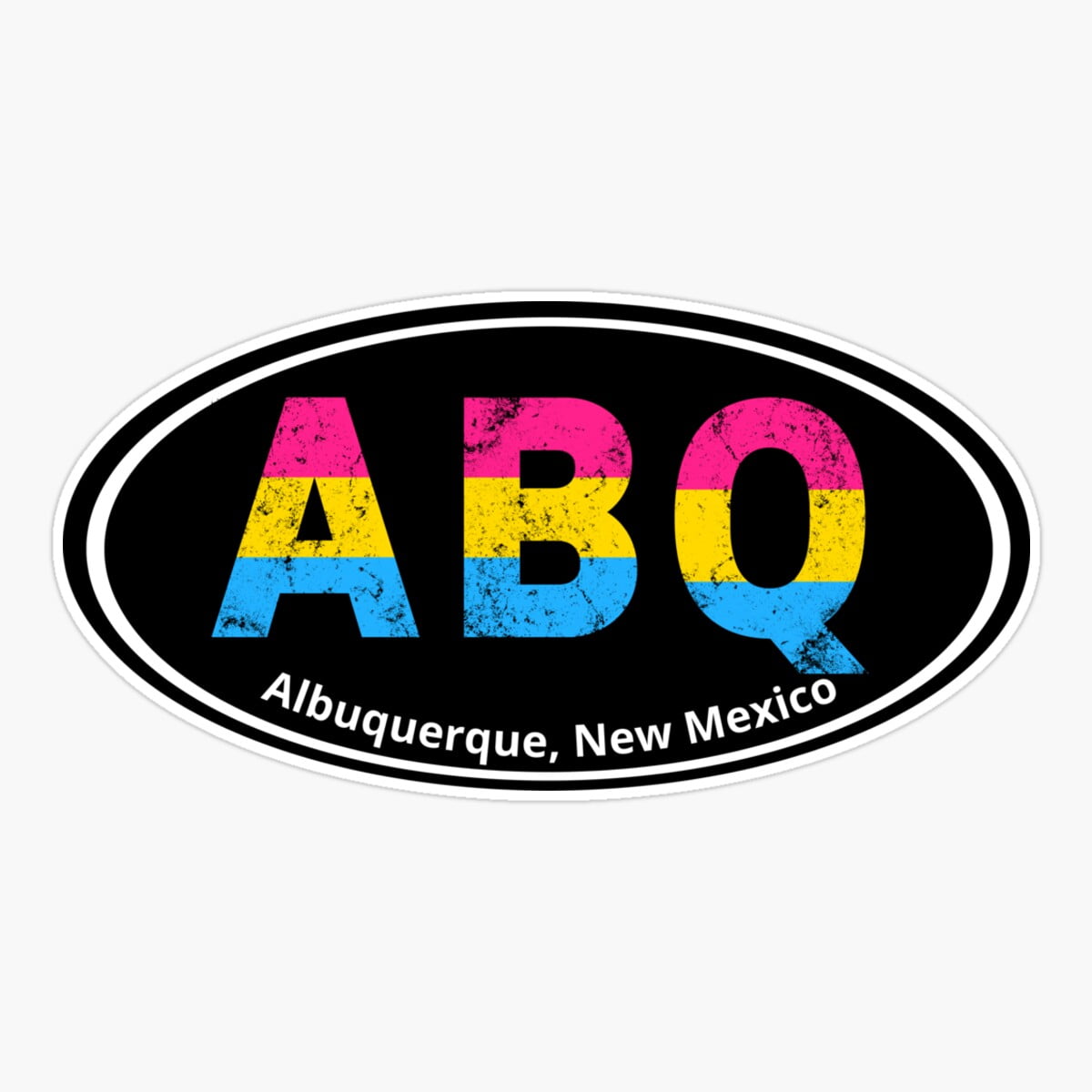 Maneki Albuquerque New Mexico Panual Pride Sticker, Phone Decal Water ...