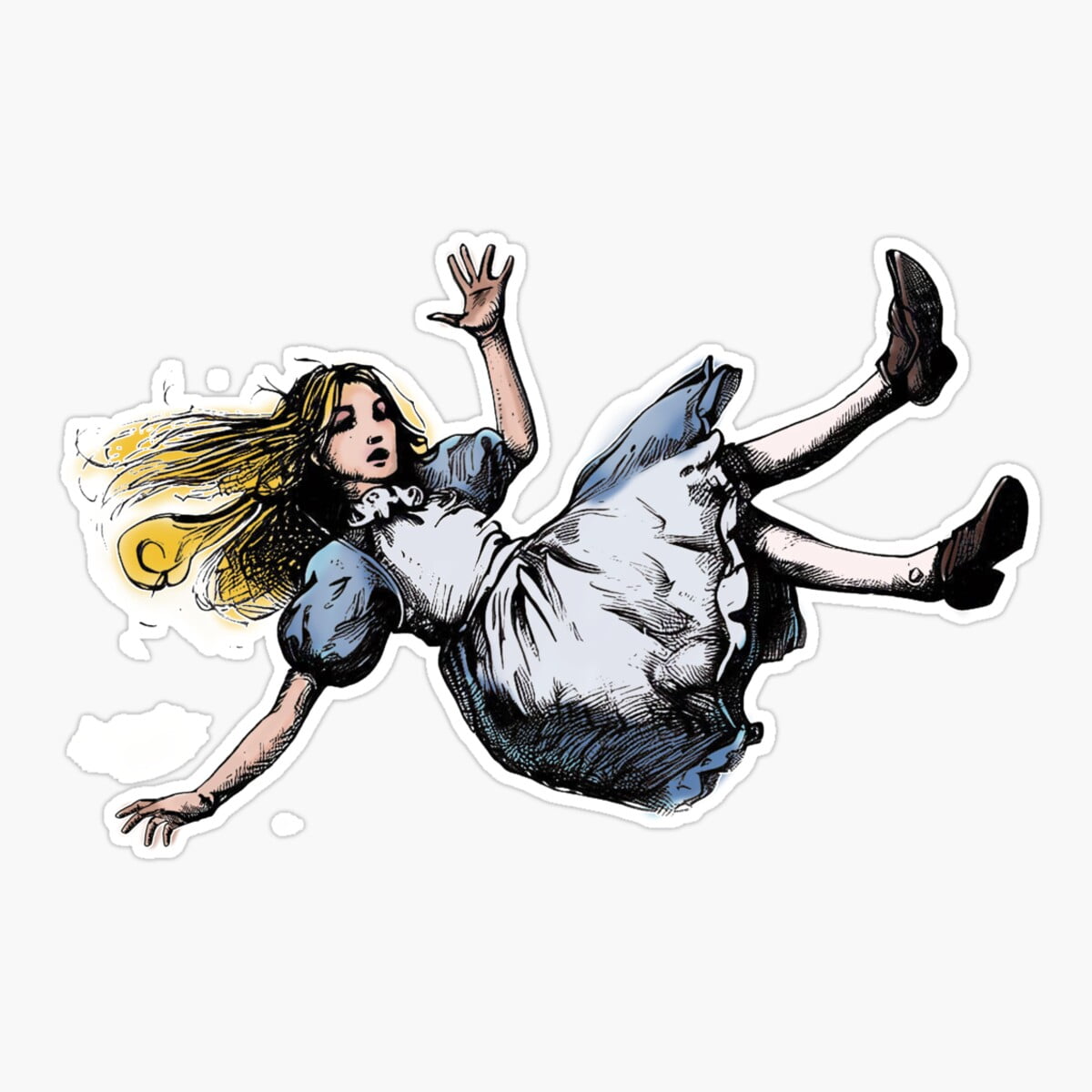 Maneki Alice Into Wonderland Er, Phone Decal Water Bottle Stickers Car ...
