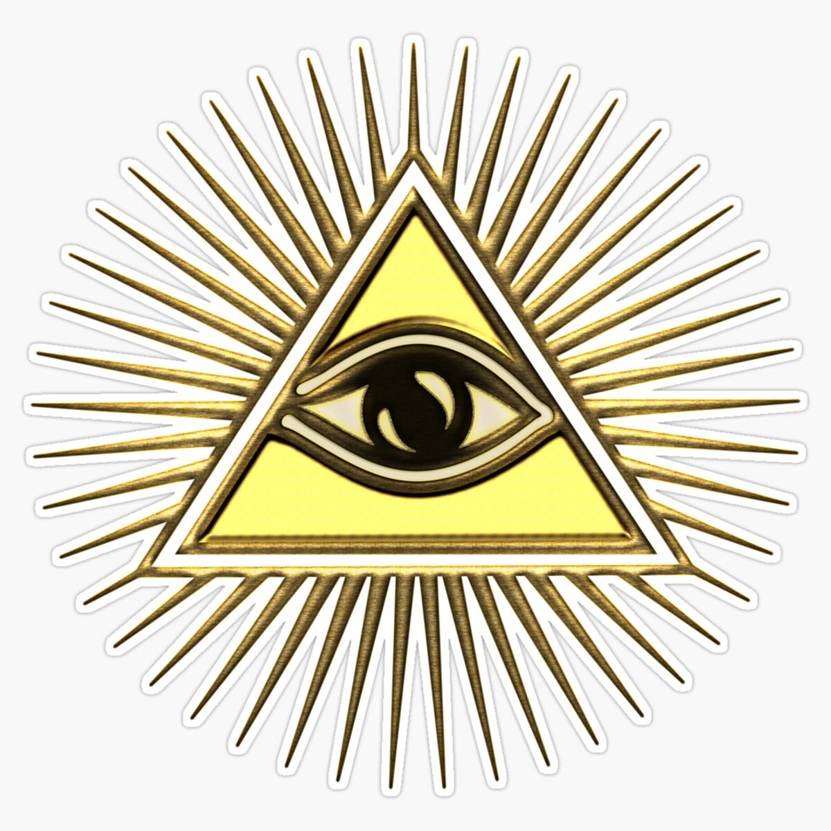 Maneki All Seeing Eye, Eye Of Providence, Triangle, Pyramid, Symbol ...