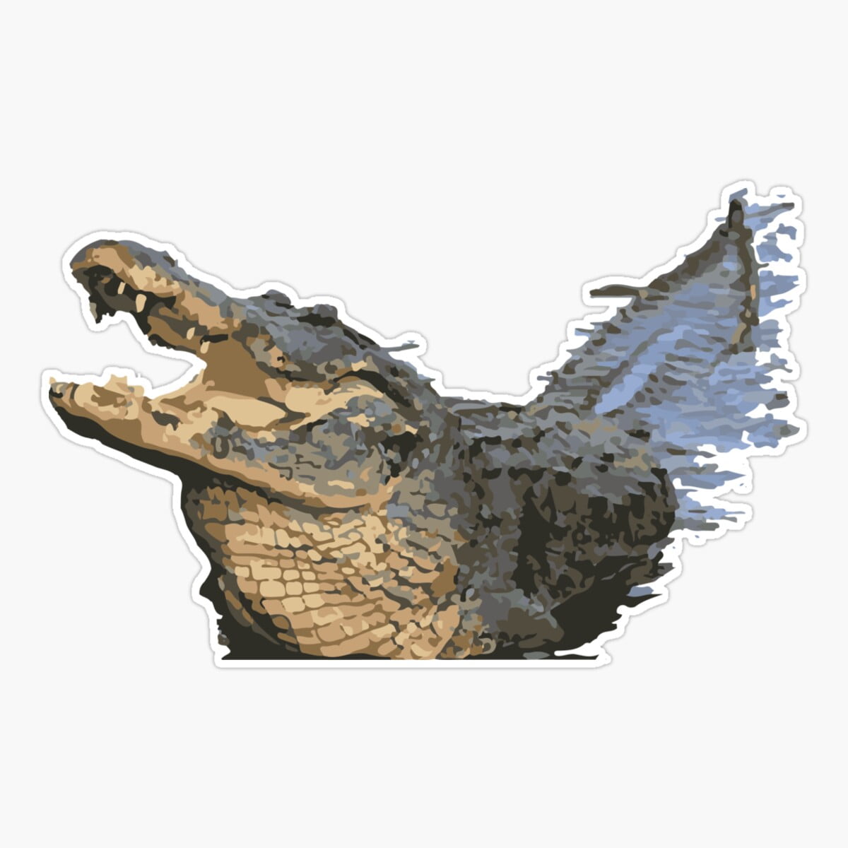 Maneki Alligator Reptile | Illustriation, Gift Idea Er, Phone Decal ...