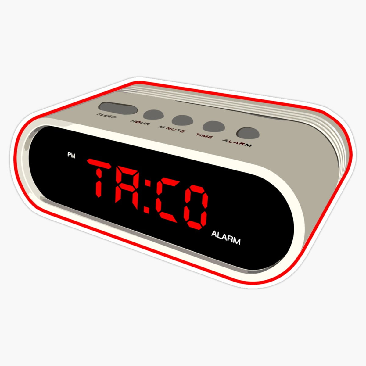 Maneki Always Time For Tacos Er, Phone Decal Water Bottle Stickers Car ...