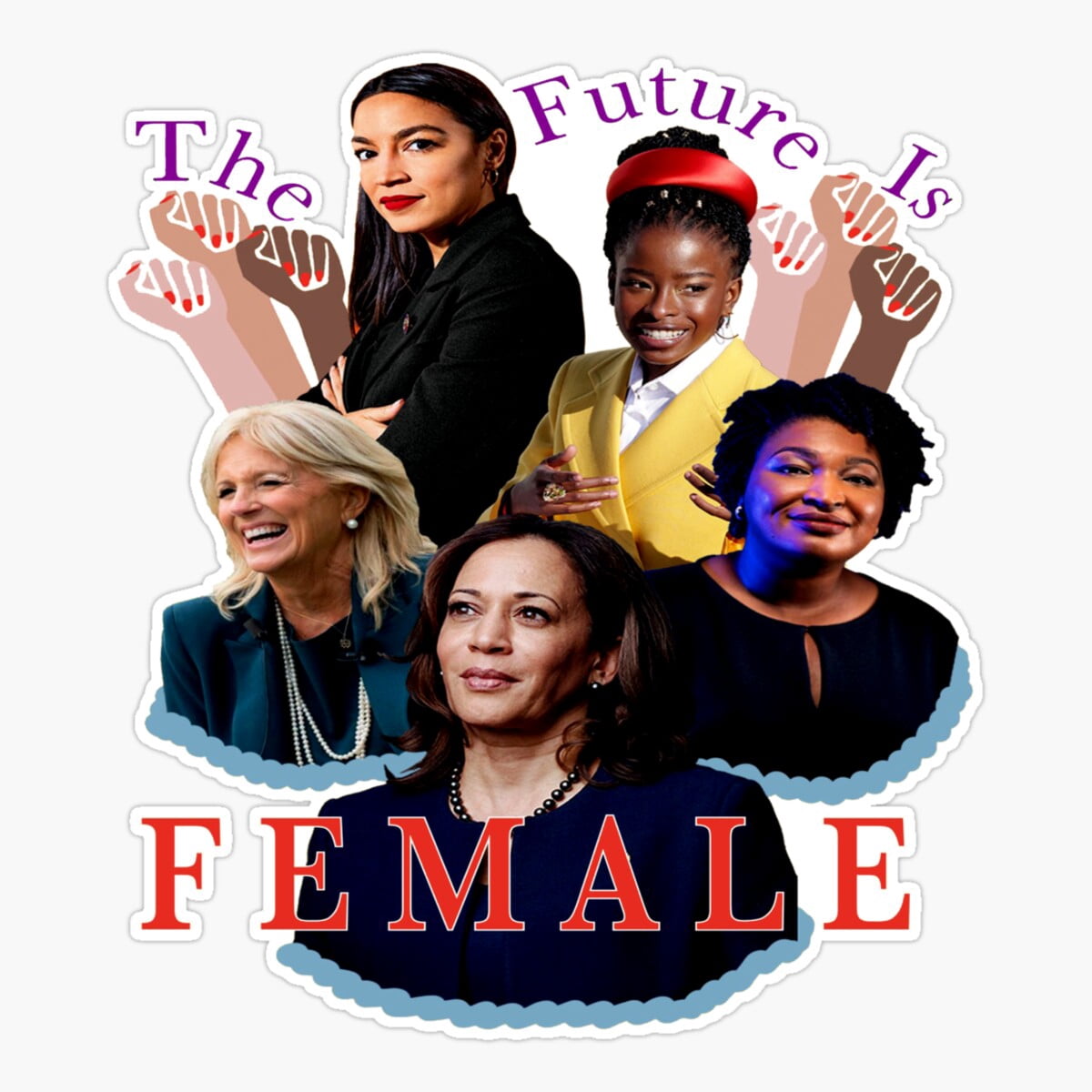 Maneki Amanda Gorman, Doctor First Lady Jill , Stacey Abrams ...