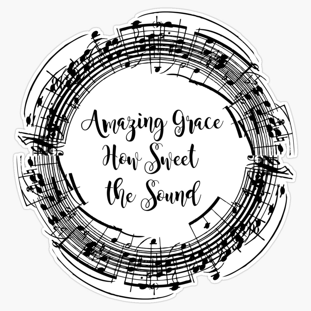 Maneki Amazing Grace Er, Phone Decal Water Bottle Stickers Car Decals ...