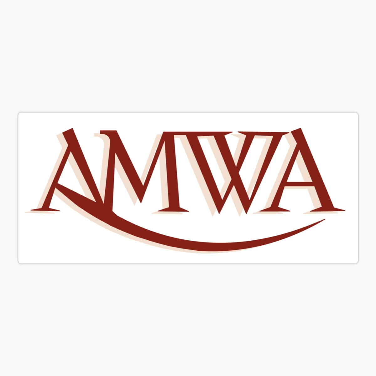 Maneki Amwa Logo Er, Phone Decal Water Bottle Stickers Car Decals ...