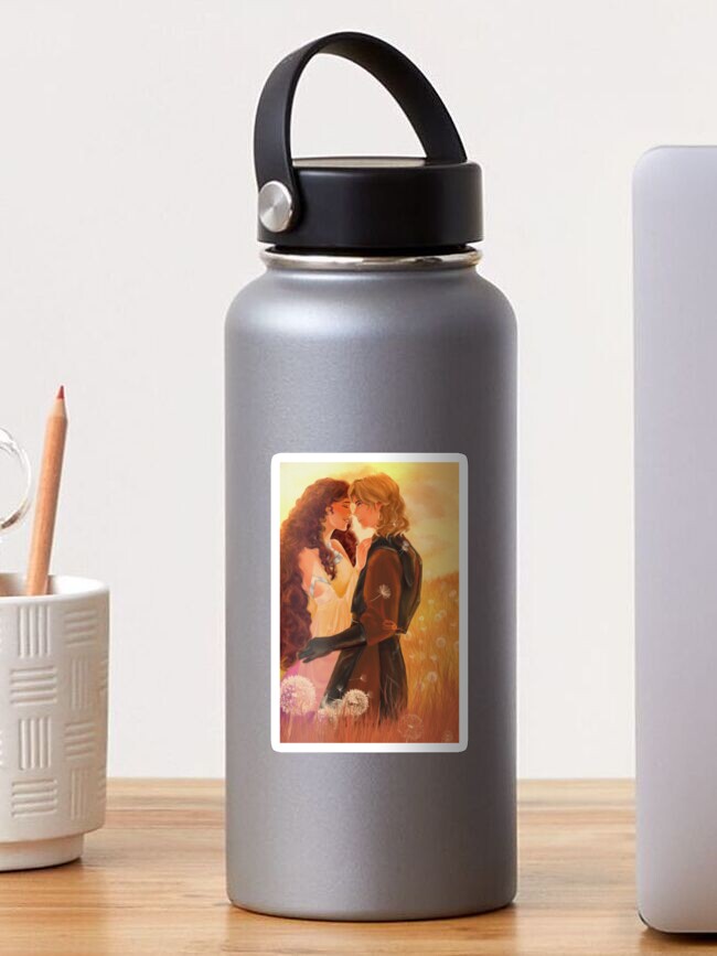 Maneki Anakin And Padme Lovers’ Sunset Sticker, Phone Decal Water ...
