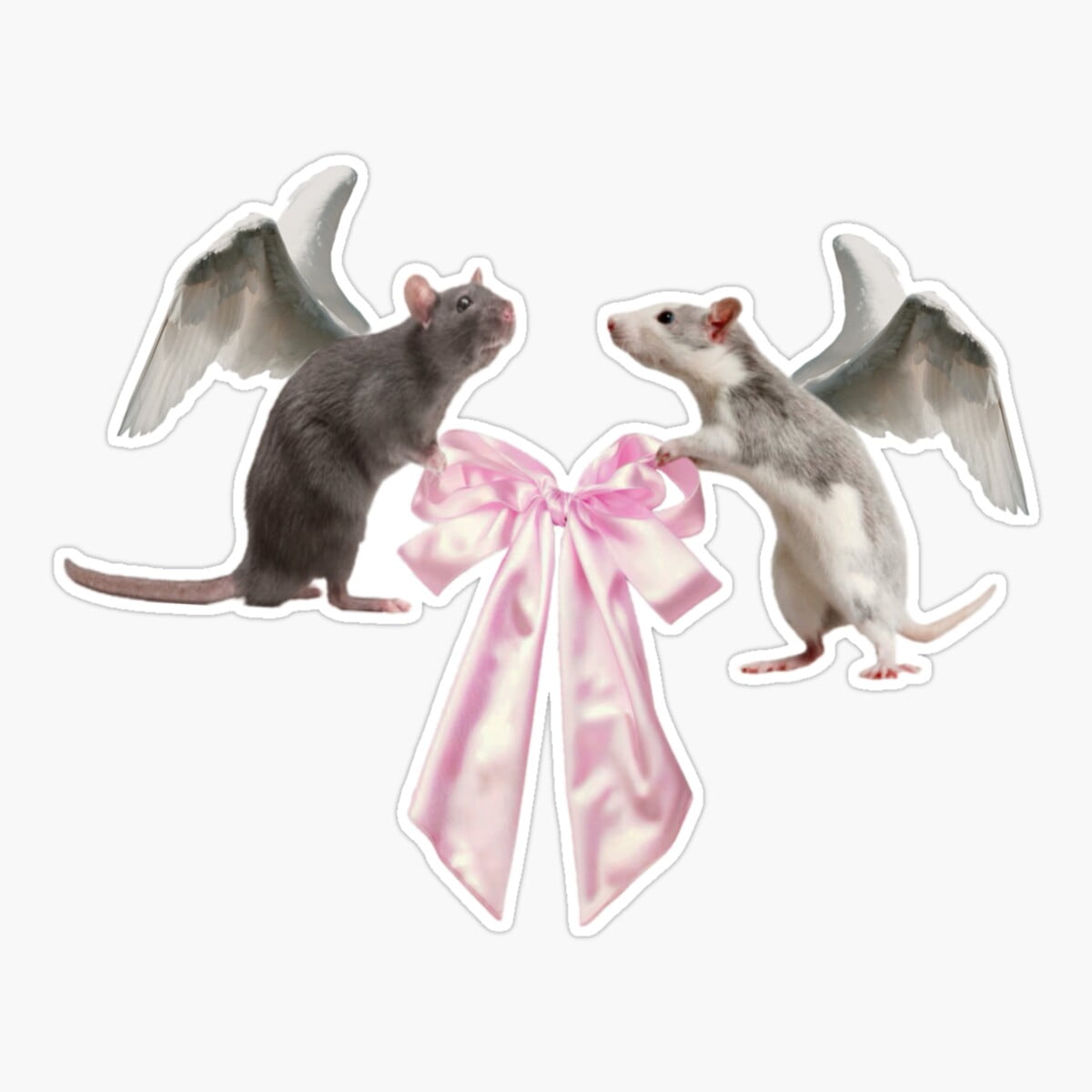 Maneki Angel Rats Er, Phone Decal Water Bottle Stickers Car Decals ...