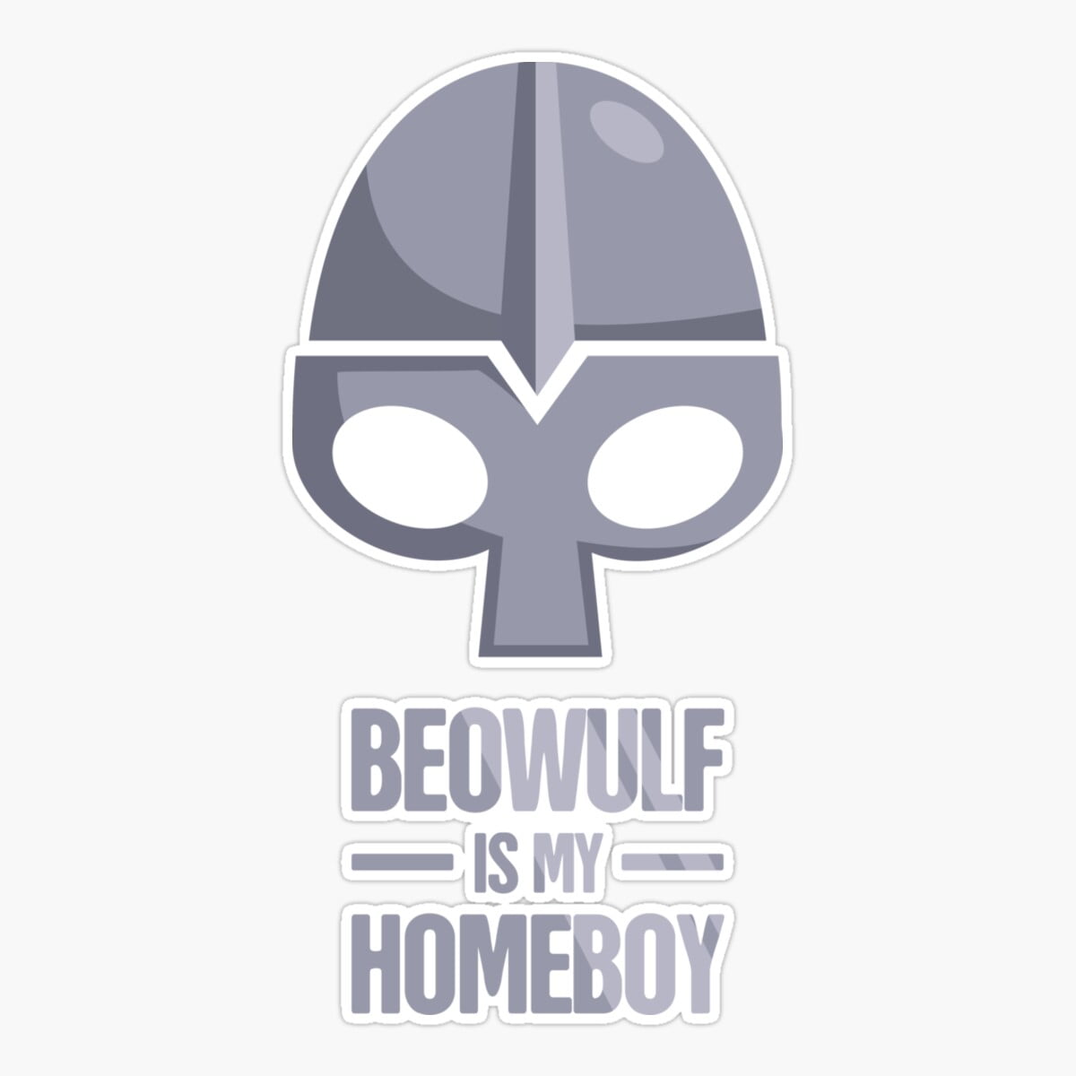 Maneki Anglo Saxon Medieval Beowulf Er, Phone Decal Water Bottle ...