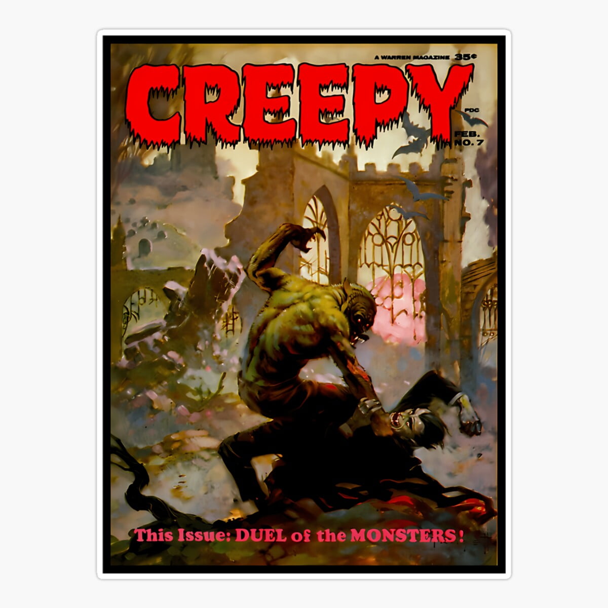 Maneki Another Great Vintage Creepy Zine Cover! Er, Phone Decal Water ...