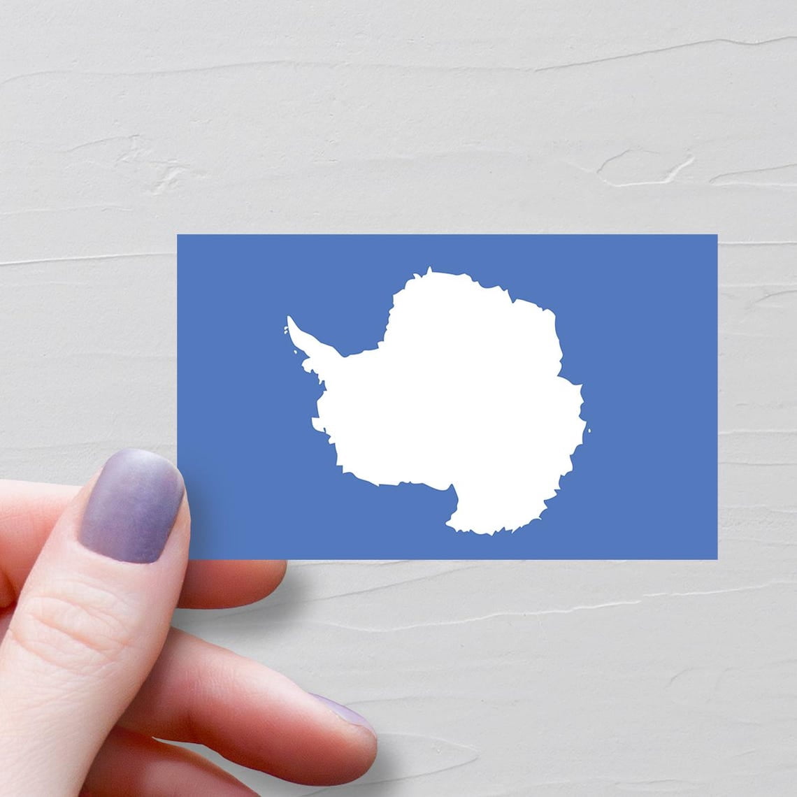 Maneki Antarctica Flag Er, Vinyl Travel Ers, Flag Of Antarctica Er ...