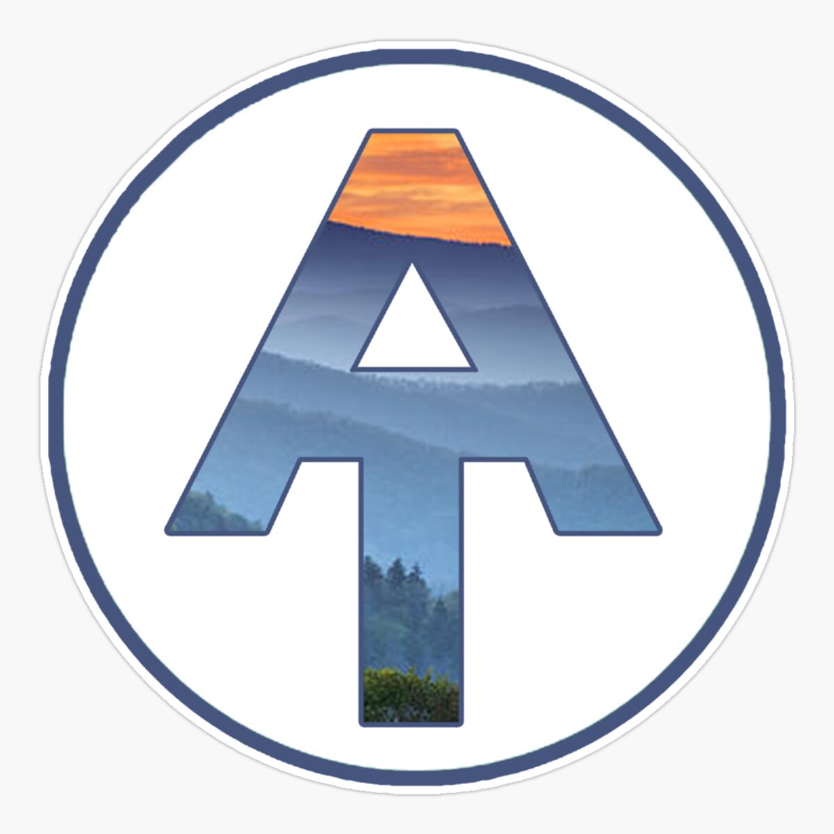 Maneki Appalachian Trail - Smoky Mountains Er, Phone Decal Water Bottle ...