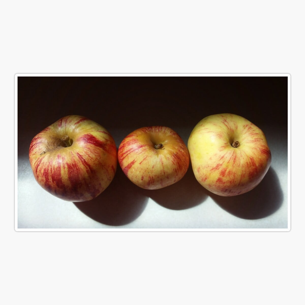 Maneki Apple, Apel Sticker, Phone Decal Water Bottle Stickers Car ...