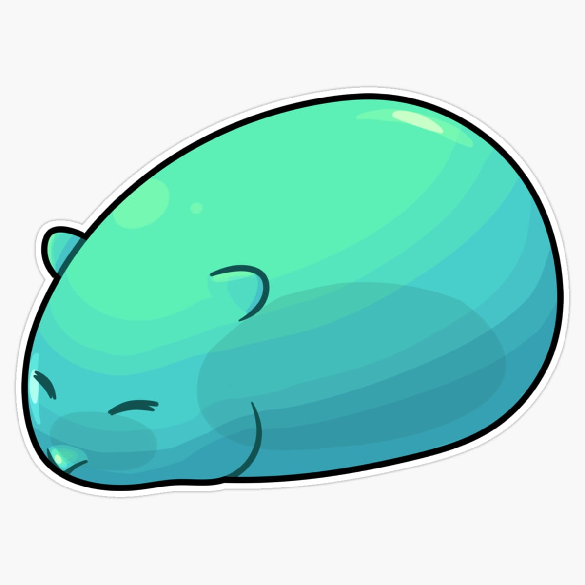 Maneki Aqua Gummy Hamster Er, Phone Decal Water Bottle Stickers Car ...