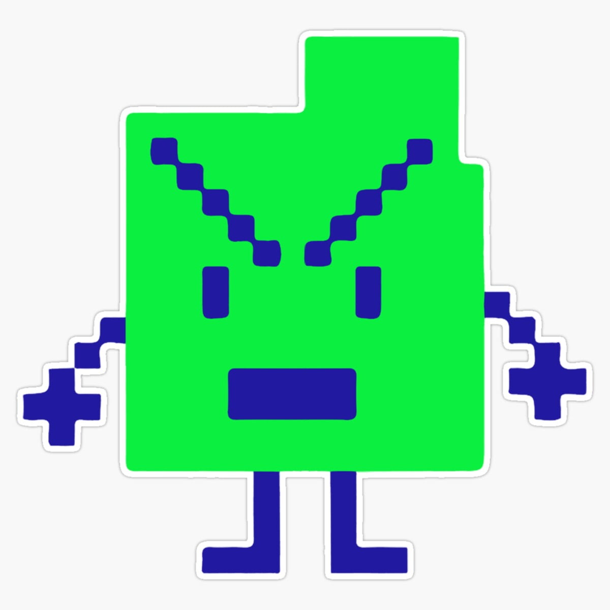 Maneki Aqua Teen Hunger Force Mooninites Er, Phone Decal Water Bottle ...