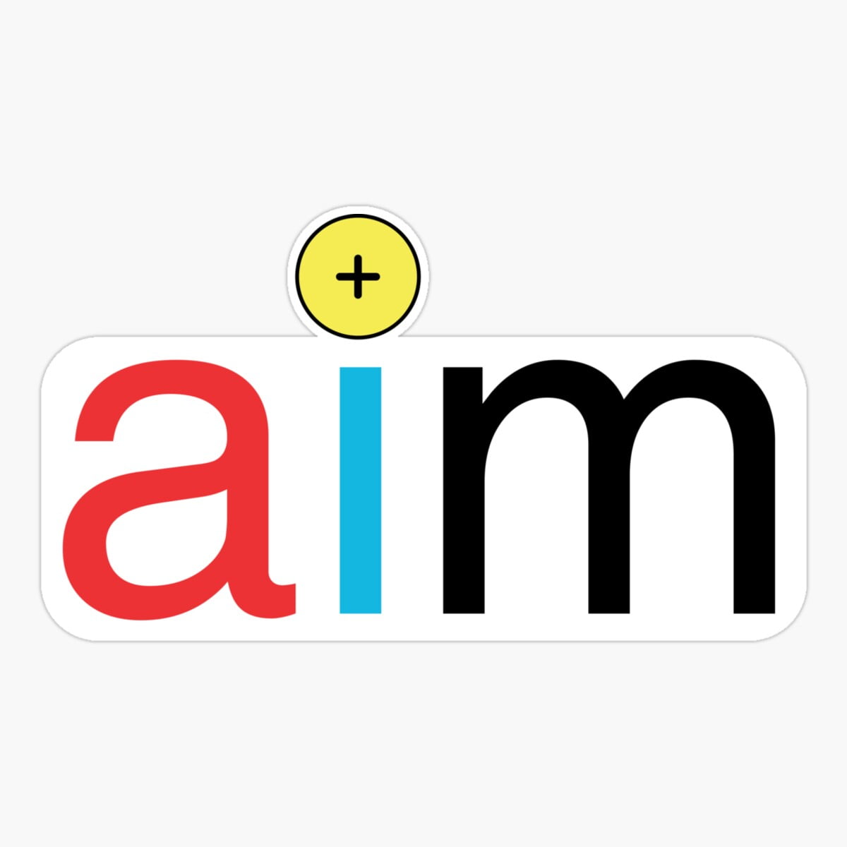 Maneki Archery Aim Logo With Archery Target Colors Er, Phone Decal ...