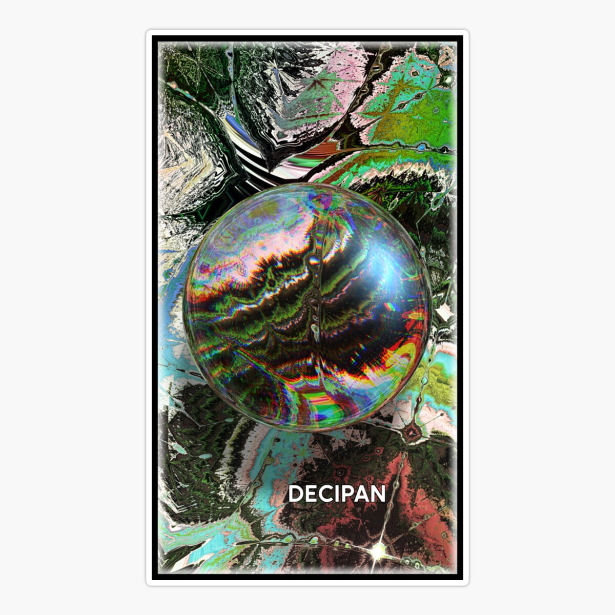 Maneki Argønaut Marble #500Something Sticker, Phone Decal Water Bottle Stickers Car Decals ...