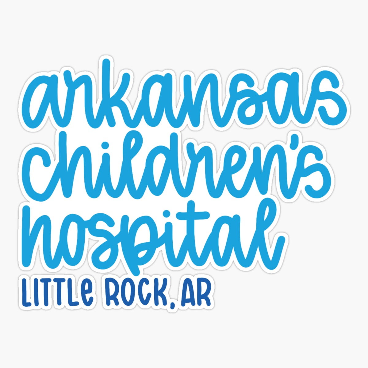 Maneki Arkansas Children'S Hospital Er, Phone Decal Water Bottle ...