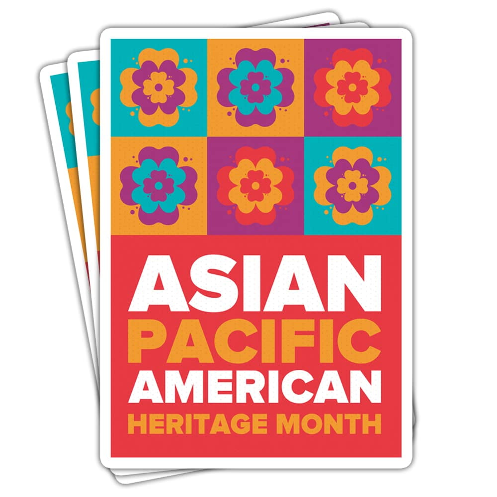 Maneki Asian Pacific American Heritage Month Sticker National Asian ...