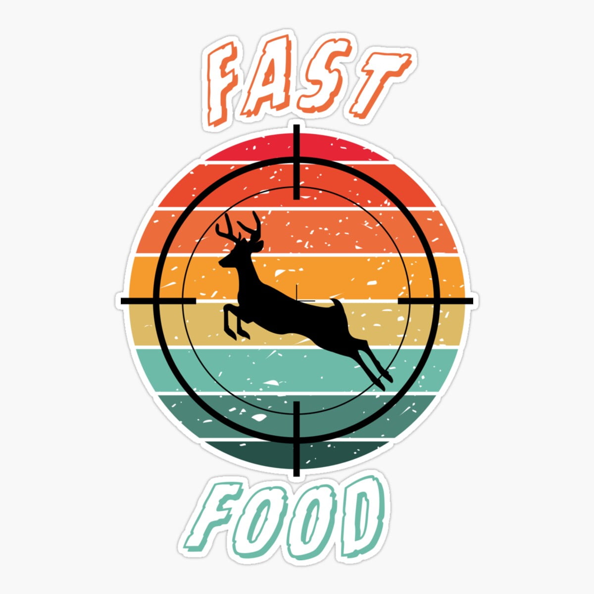 Maneki Ast Ood. Perect Git Or People Who Like Hunting. Er, Phone Decal ...