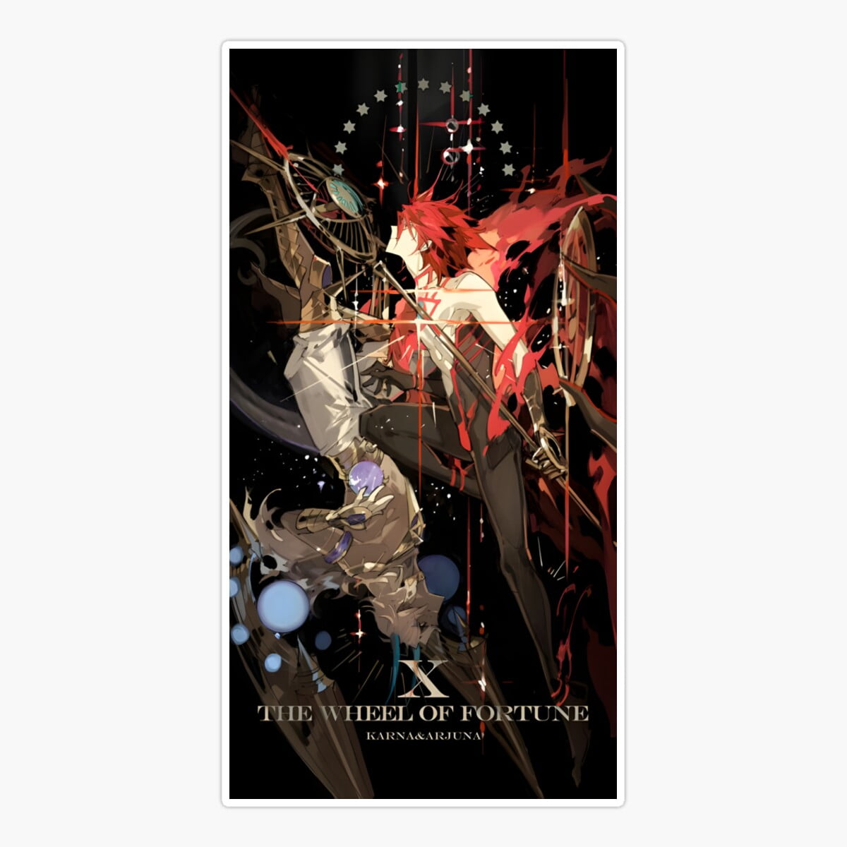 Maneki Ate Grand Order Tarot: The Wheel O Ortune Arjuna And Karna Er ...