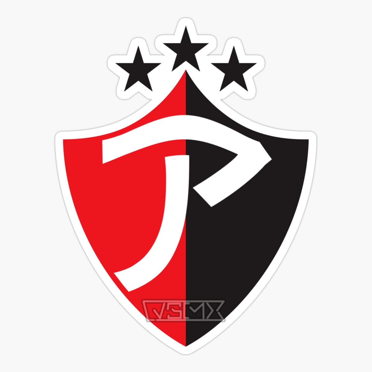 Maneki Atlas Shield In Japanese Liga Mx Sticker, Phone Decal Water ...