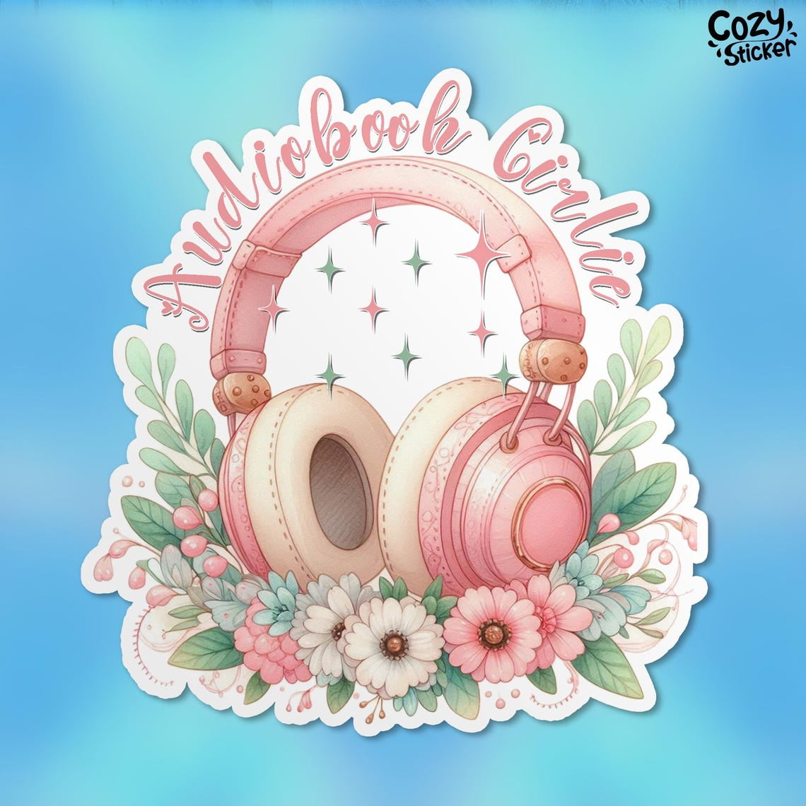 Maneki Audiobook Girlie Er, Romantasy Book Reader Bookish Fantasy Book Lover Retro Waterproof ...