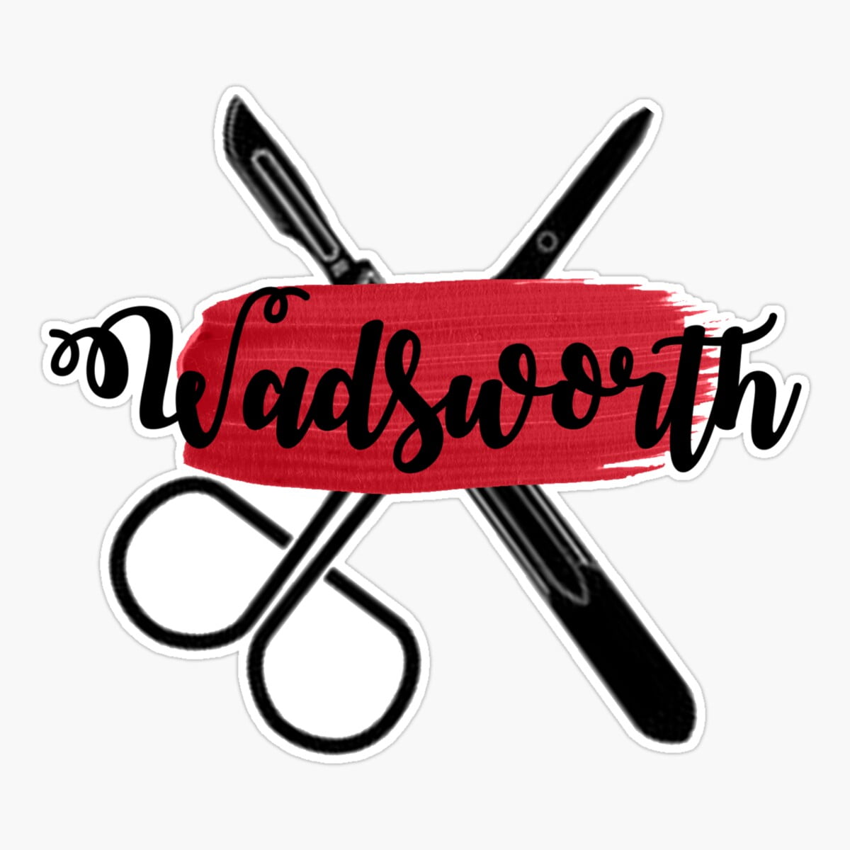 Maneki Audrey Rose Wadsworth - Stalking Jack The Ripper Er, Phone Decal ...