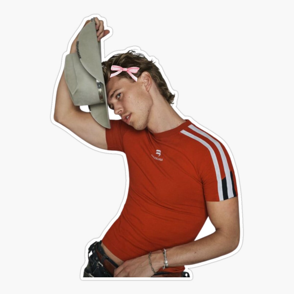 Maneki Austin Butler, Coquette Er, Phone Decal Water Bottle Stickers ...