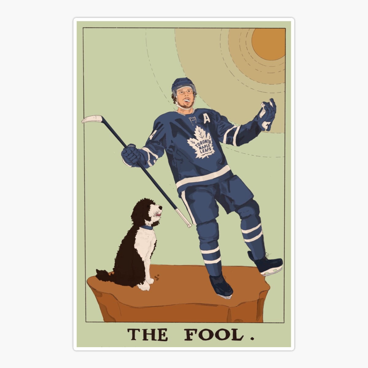Maneki Auston Matthews The Ool Er, Phone Decal Water Bottle Stickers ...