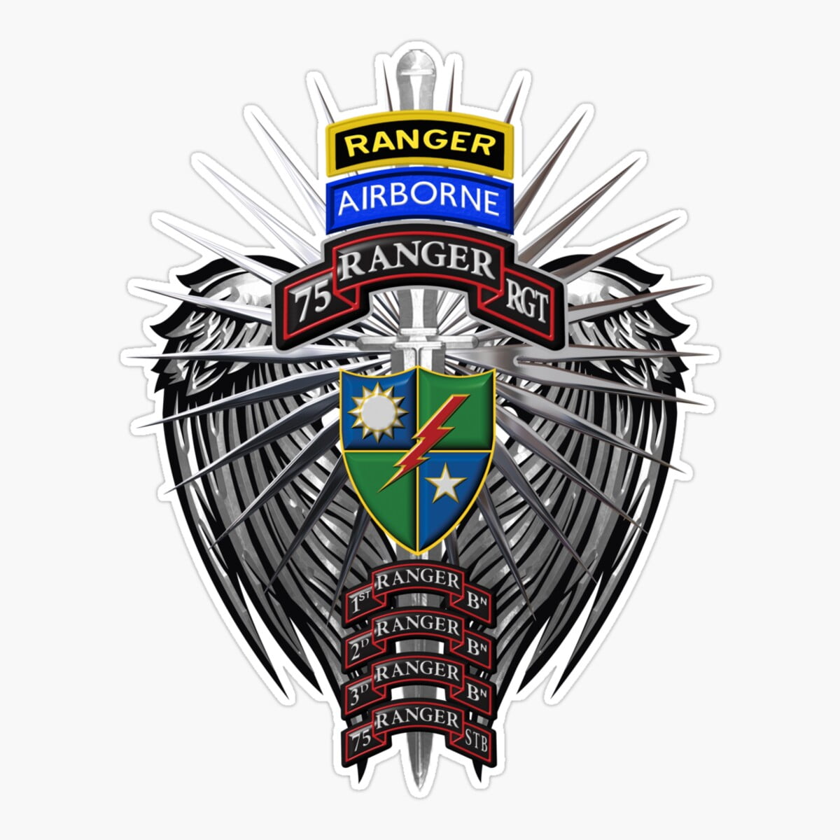 Maneki Awesome 75Th Ranger Regiment “Rangers Lead The Way” Er, Phone ...