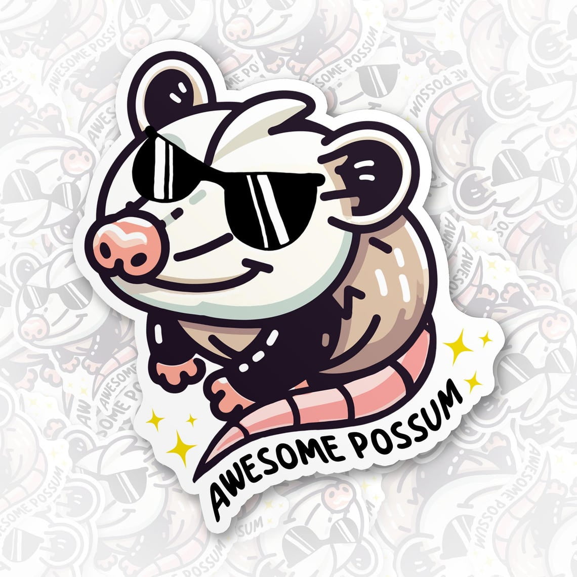 Maneki Awesome Possum Er, Funny Opossum Animals Lover Cute, Sarcasm ...