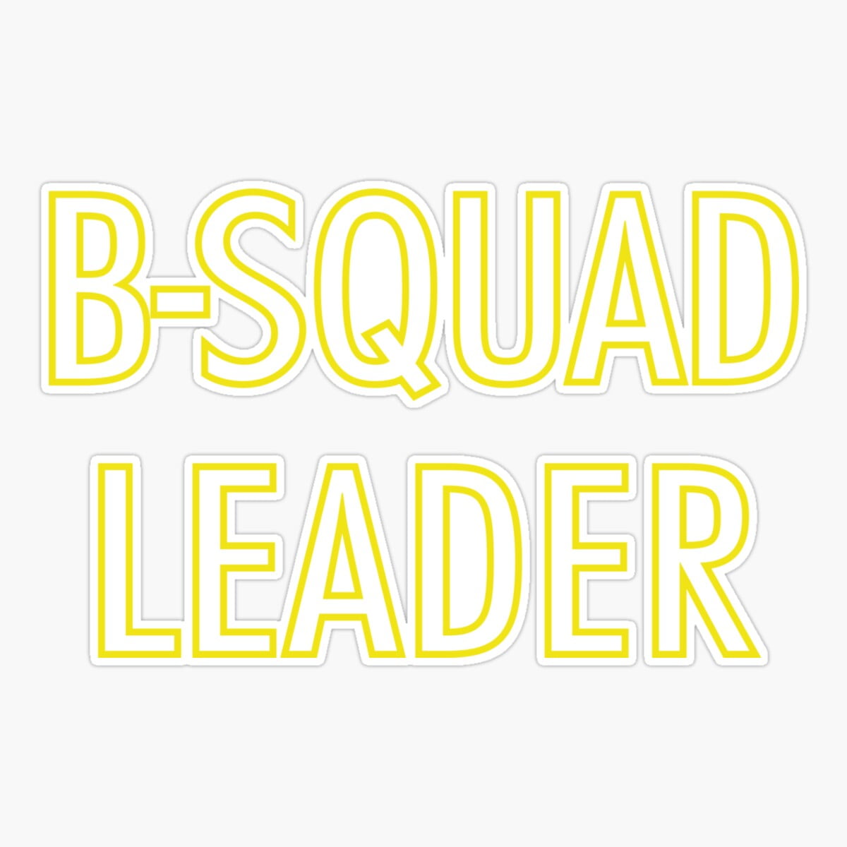 Maneki B-Squad Leader Sticker, Phone Decal Water Bottle Stickers Car ...