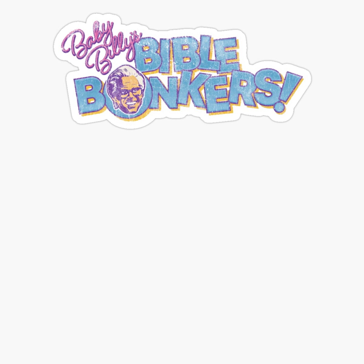 Maneki Baby Billy Bible Bonkers Er, Phone Decal Water Bottle Stickers ...