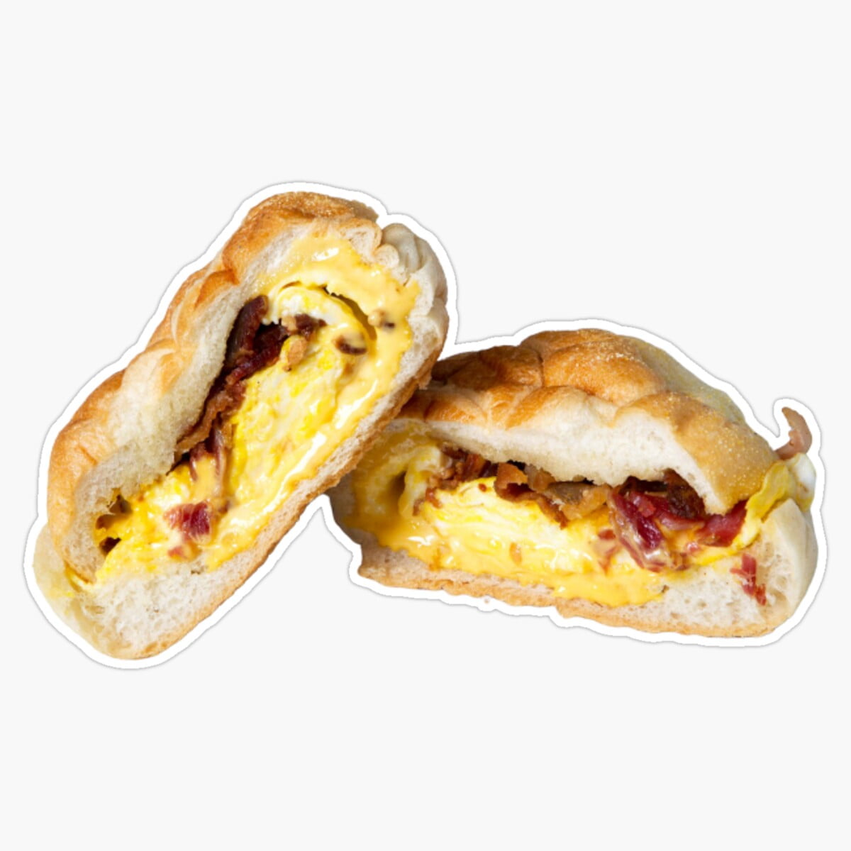 Maneki Bacon Egg And Cheese On A Roll Er, Phone Decal Water Bottle ...