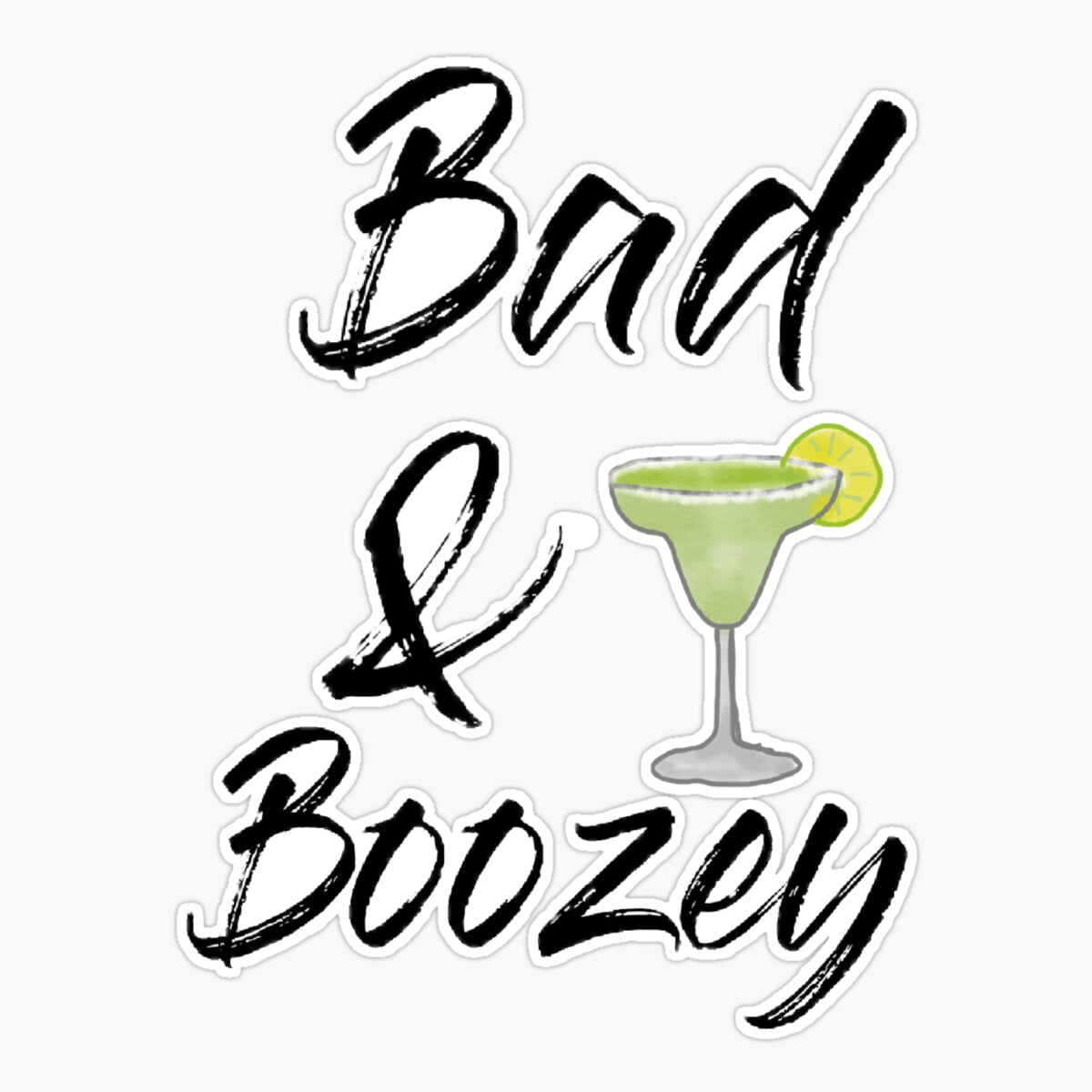Maneki Bad & Boozey Er, Phone Decal Water Bottle Stickers Car Decals ...