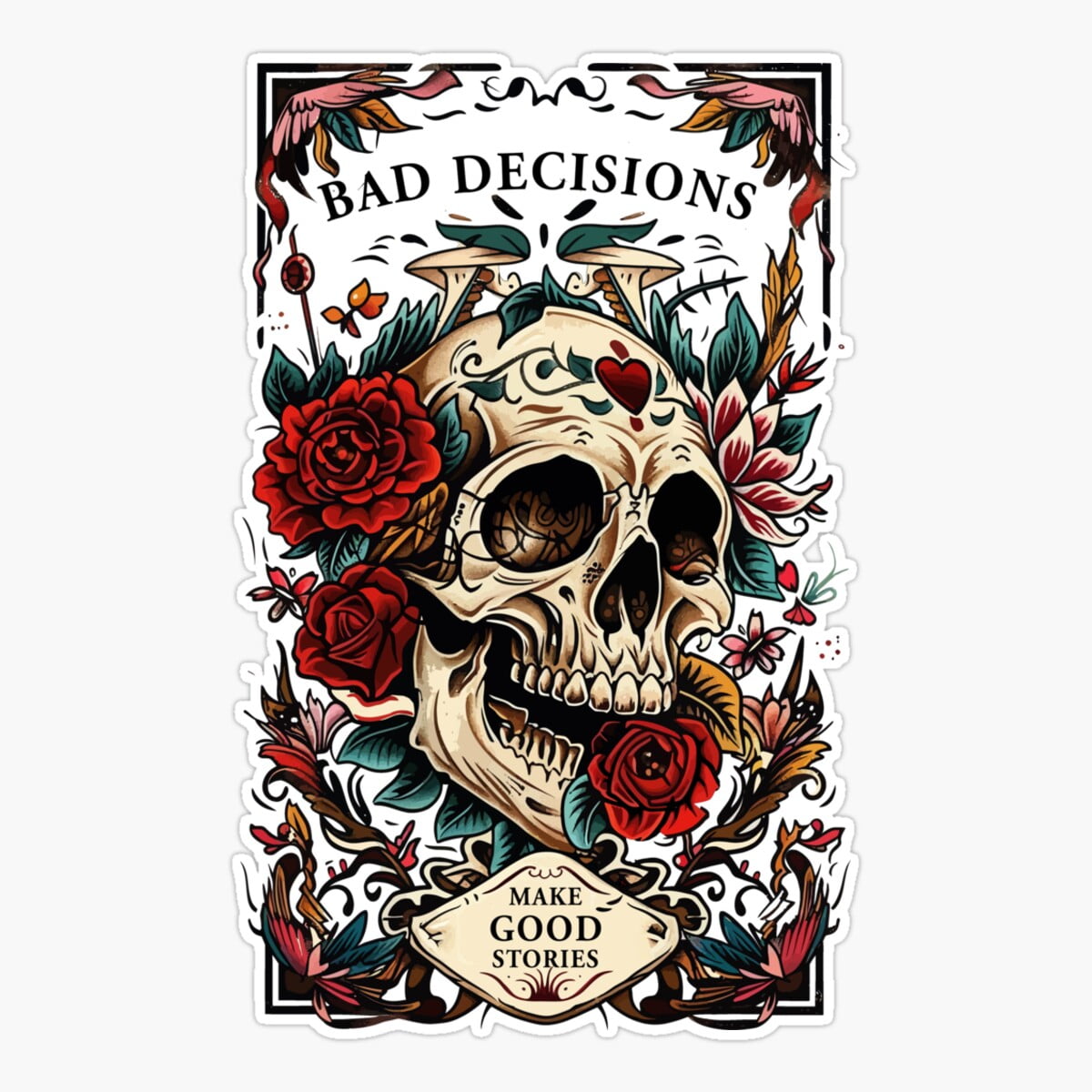 Maneki Bad Design Decisions Lead To Good Stories Er, Phone Decal Water ...