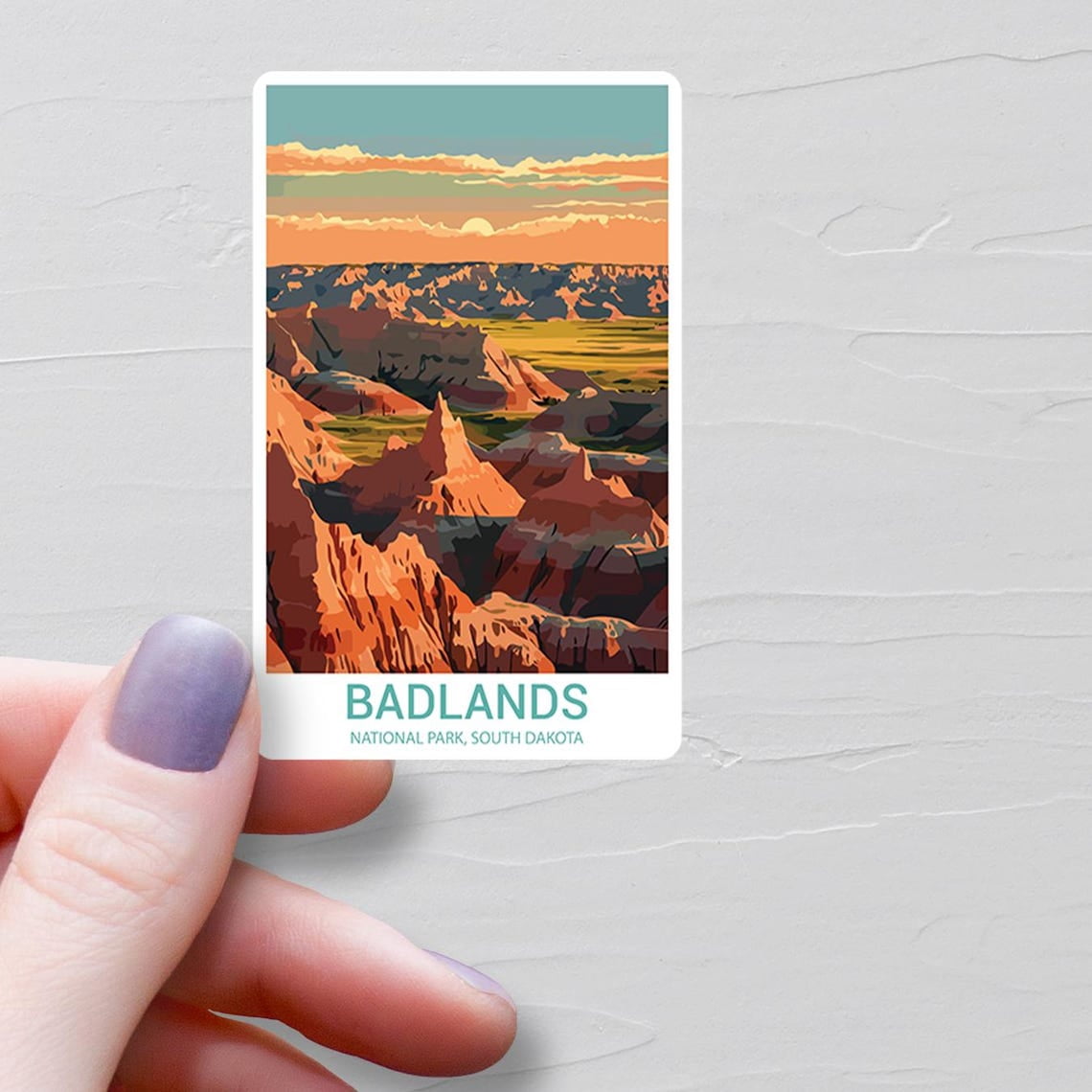 Maneki Badlands National Park Ers, Vinyl Travel Ers, Usa National Park ...