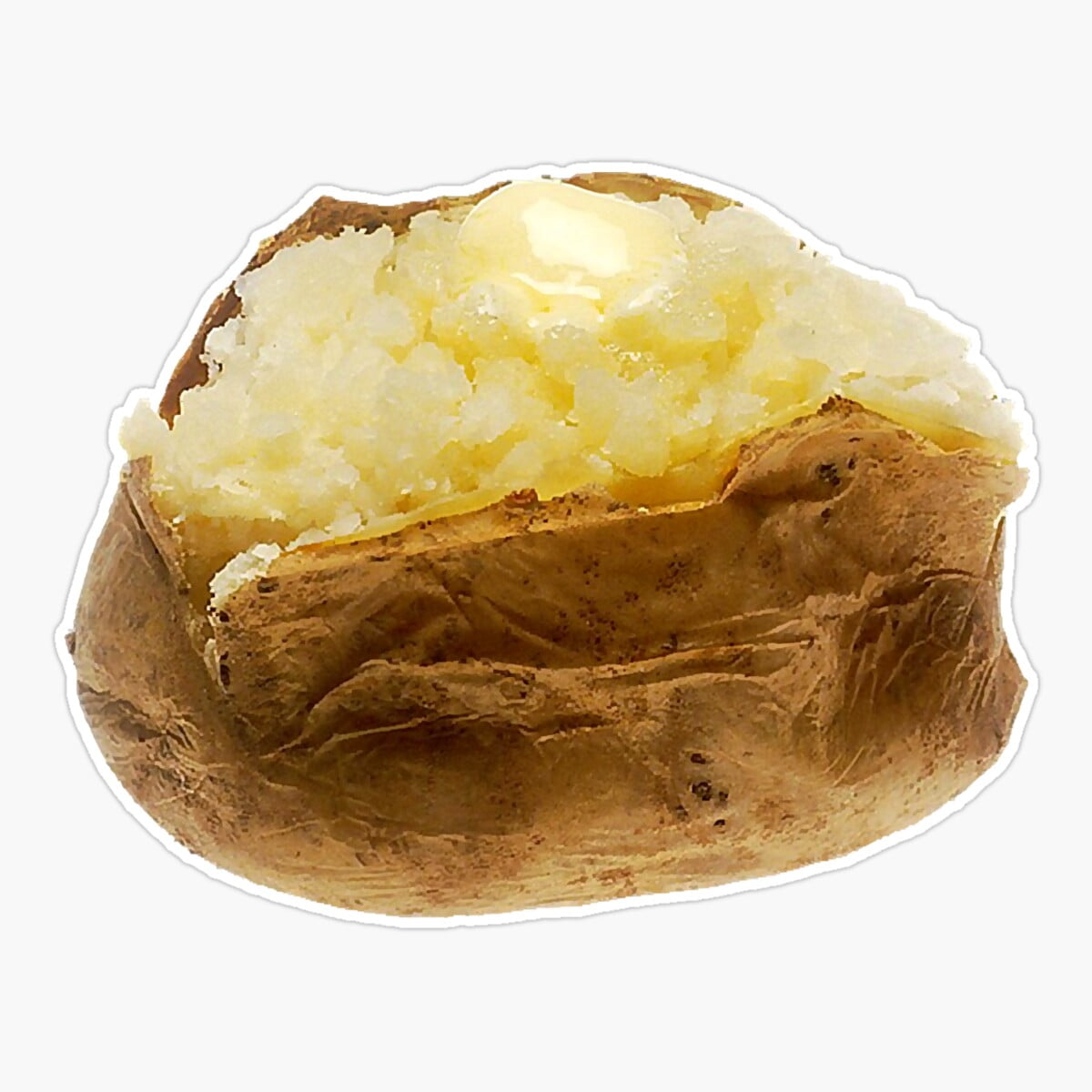 Maneki Baked Potato Cute Potato Potatoes Er, Phone Decal Water Bottle ...