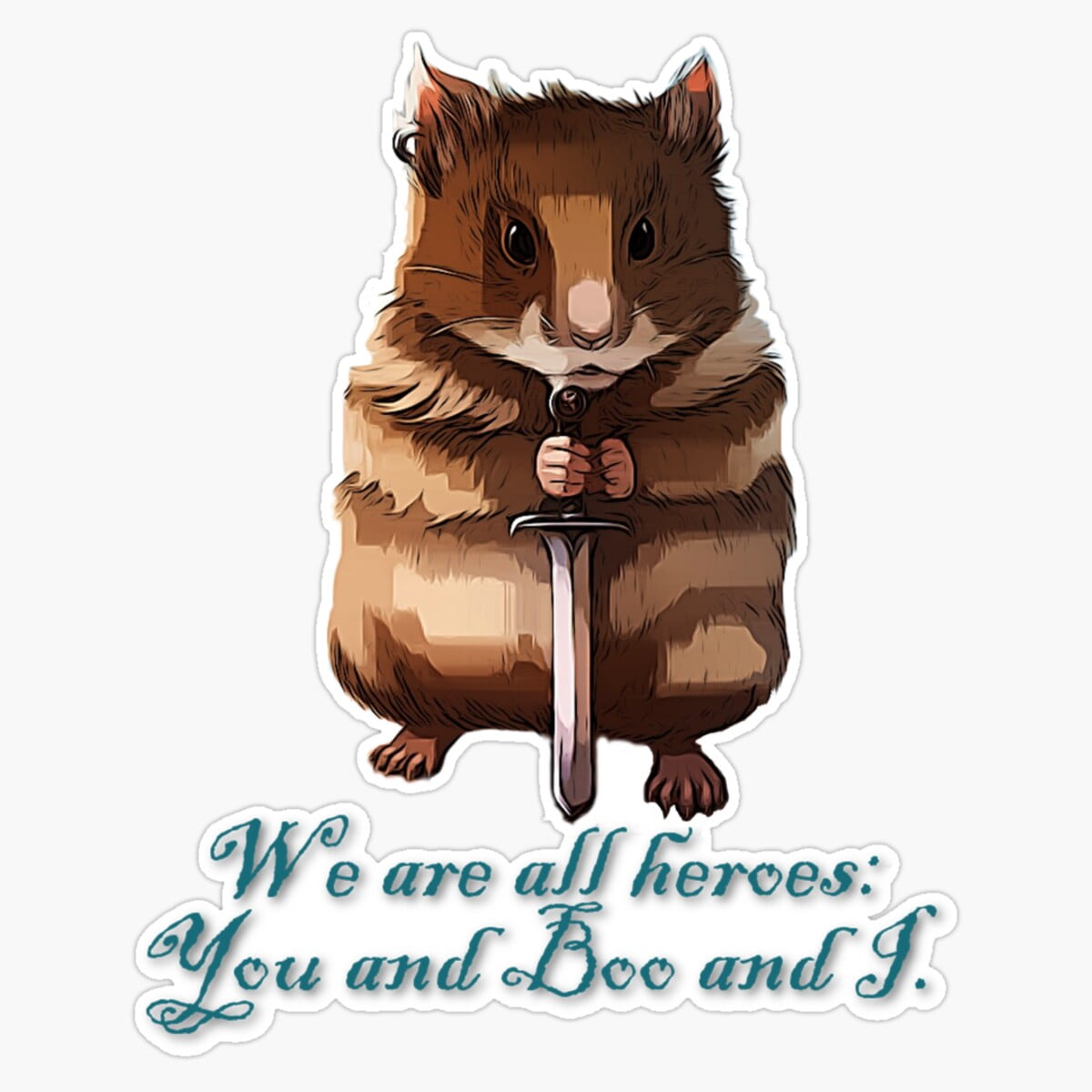 Maneki Baldur'S Gate Boo Er, Phone Decal Water Bottle Stickers Car ...