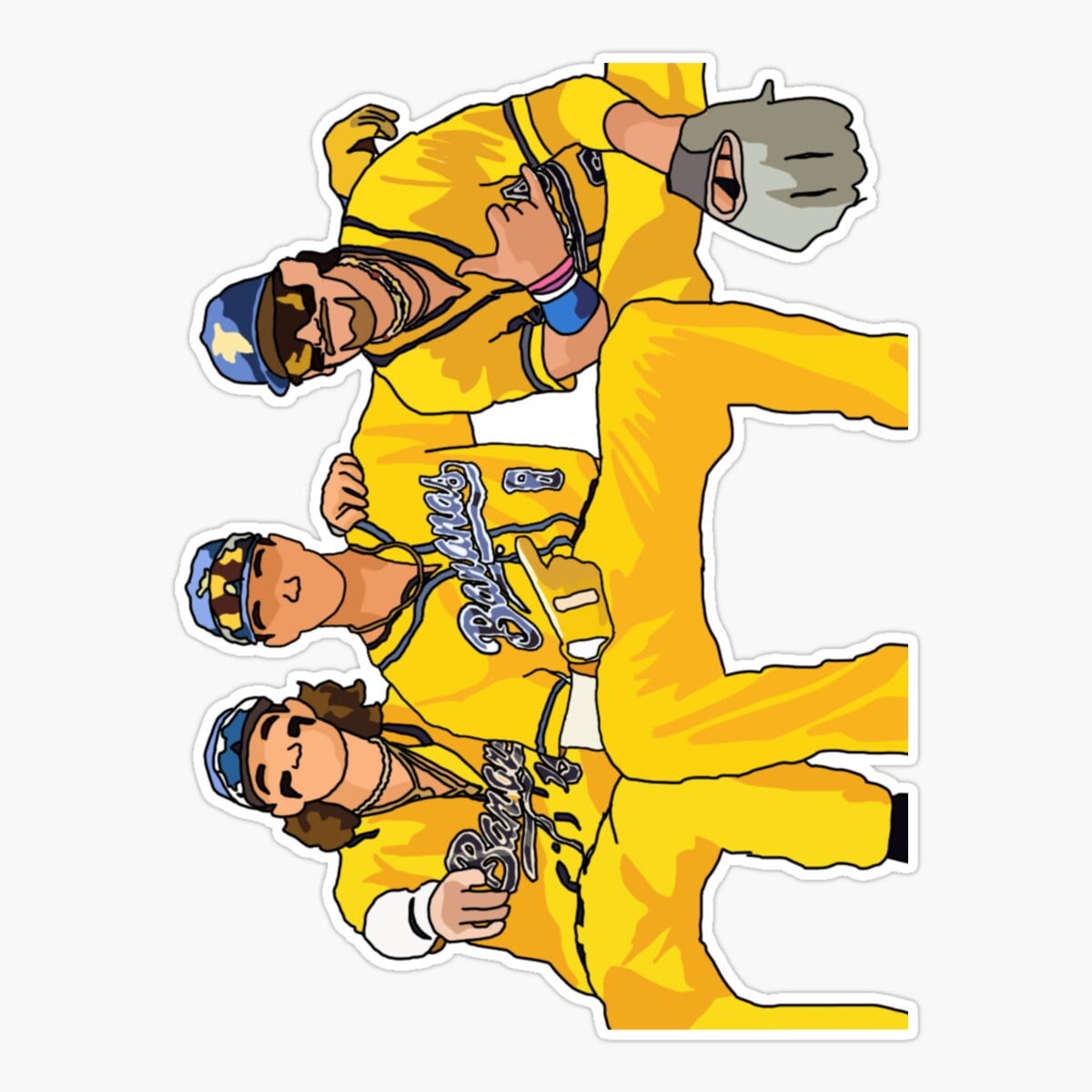 Maneki Banana Crew Er, Phone Decal Water Bottle Stickers Car Decals ...