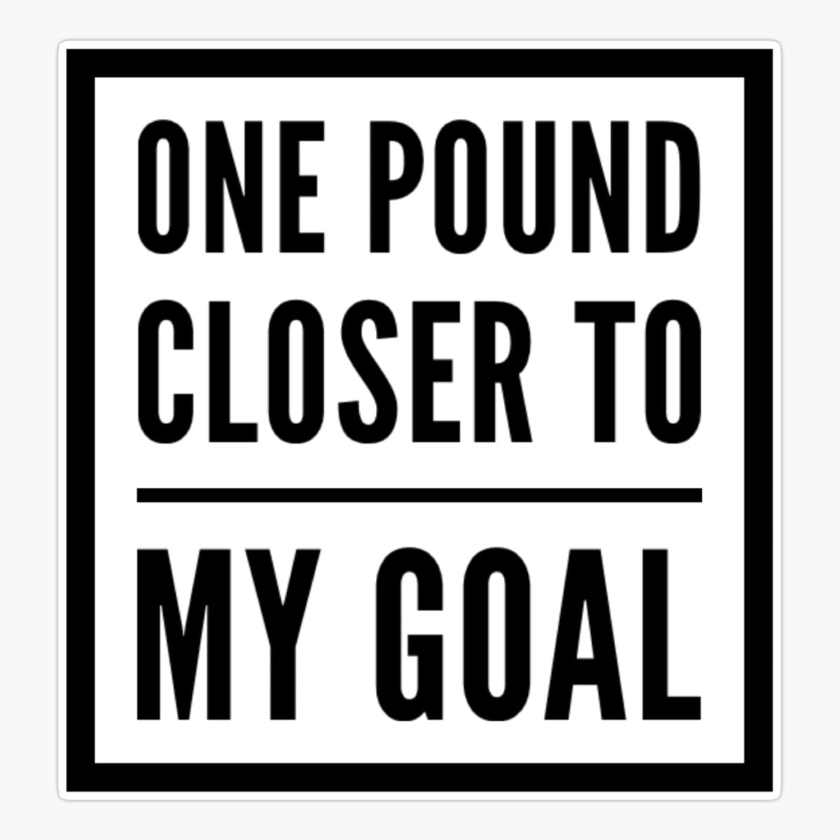 Maneki Bariatric Surgery - One Pound Closer To My Goal Er, Phone Decal ...