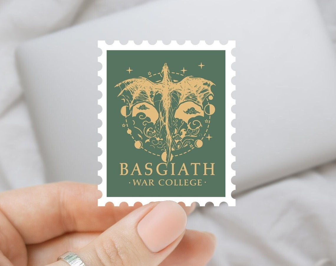 Maneki Basgiath War College Stamp er, Fourth Wing Inspired er ...