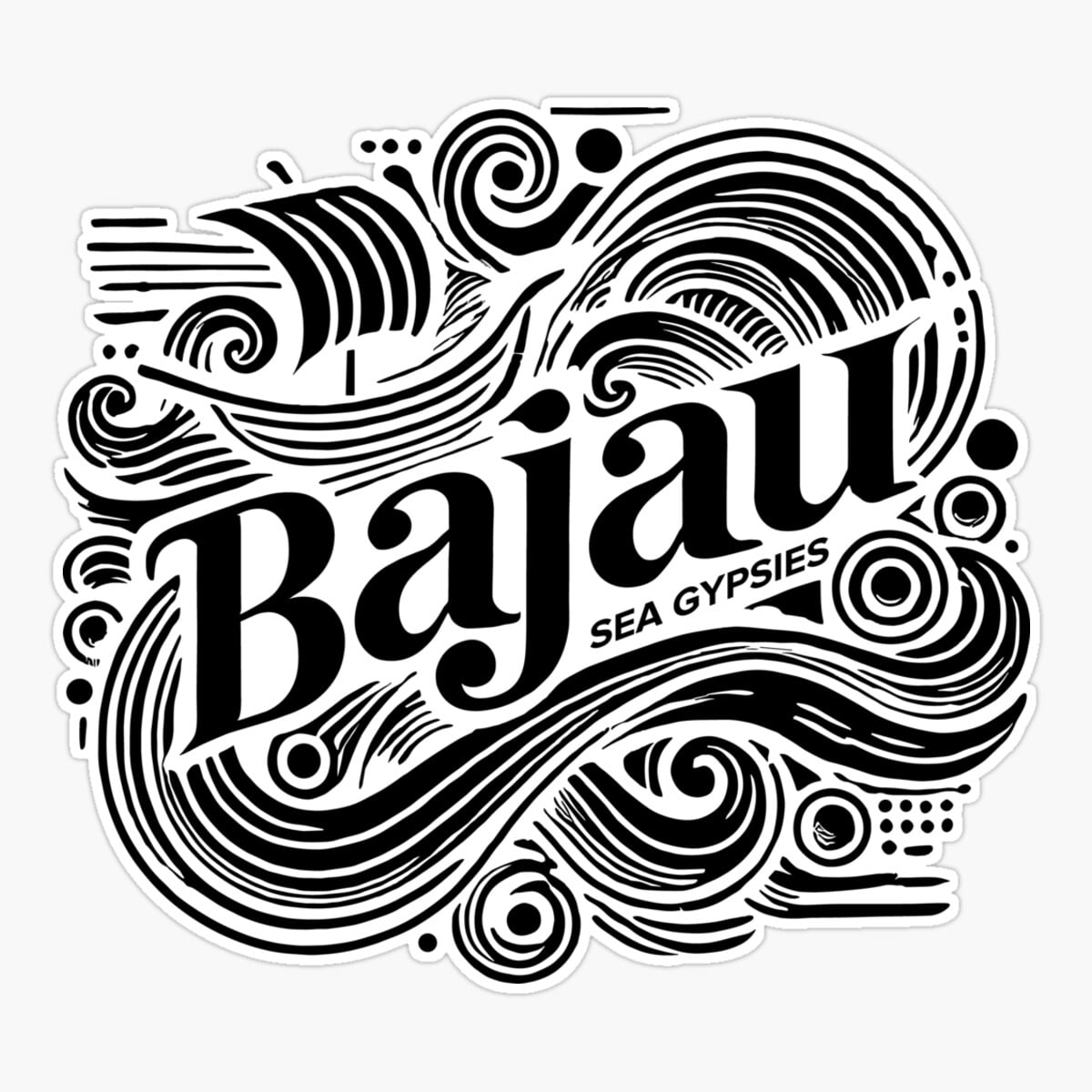 Maneki Bau - Sea Gypsies - Deep Sea Divers - Boat - Ocean Waves Er ...